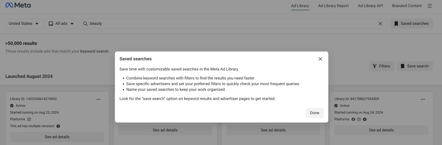 2025 Guide to Master Meta Ad Library (ex Facebook Ads Library)